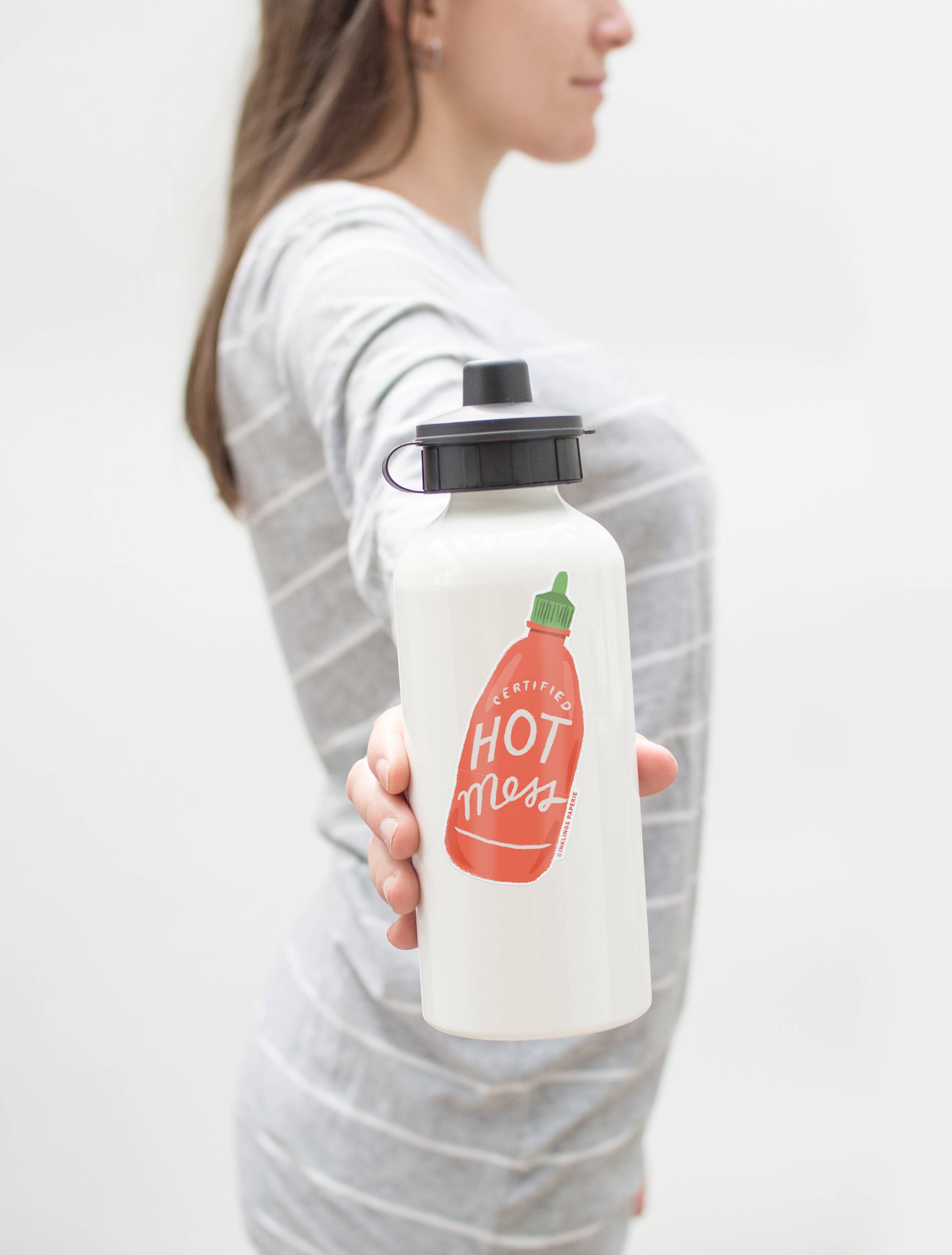Vinyl Sticker - Hot Mess – Sugar + Spruce A Bath And Body Apothecary