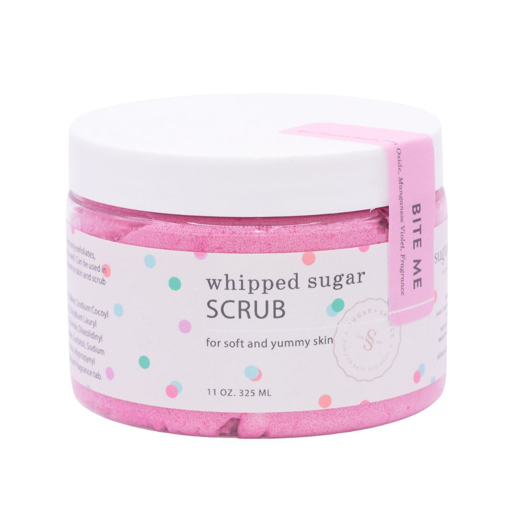 Whipped Sugar Scrub Bite Me – Sugar + Spruce A Bath And Body Apothecary