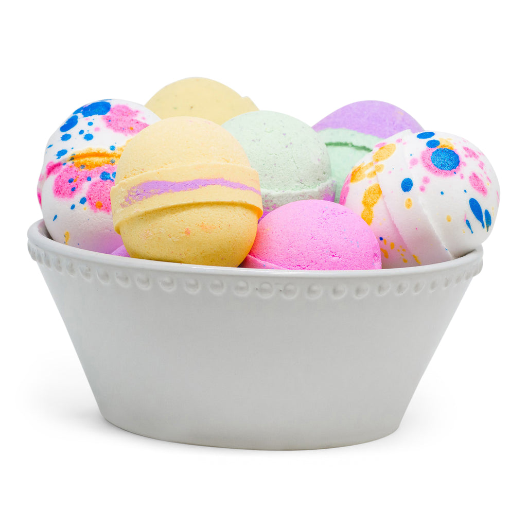 Kid's Mini Bath Bombs – Sugar + Spruce A Bath And Body Apothecary